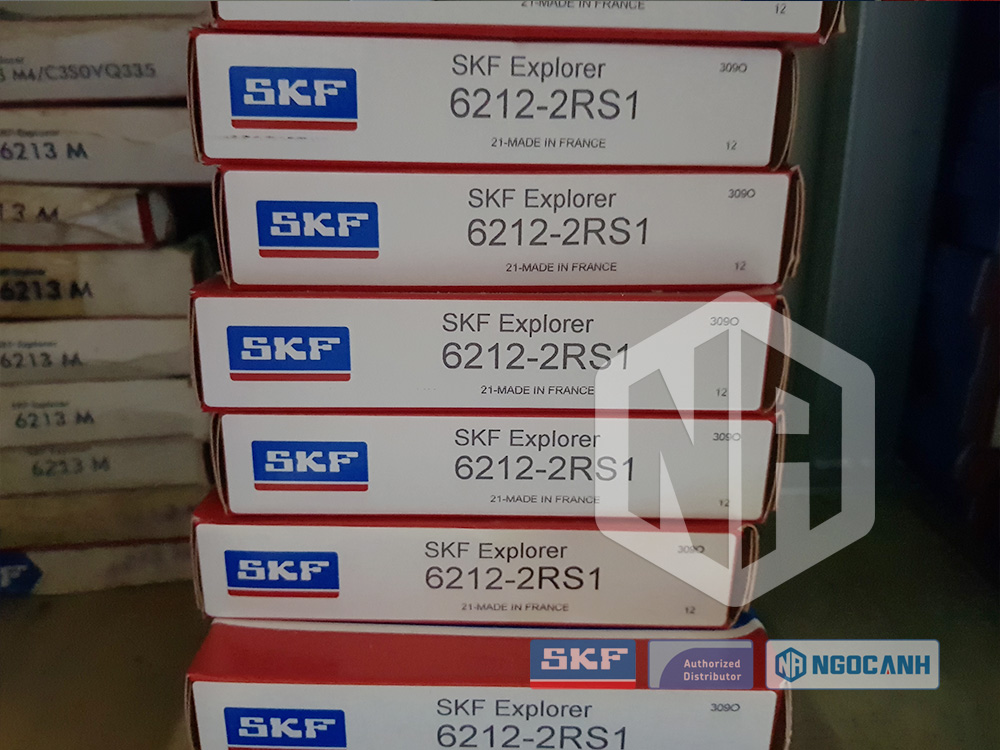 Vòng bi bạc đạn 6212-2RS1 chính hãng SKF ⭐ Mua bán vòng bi bạc đạn SKF