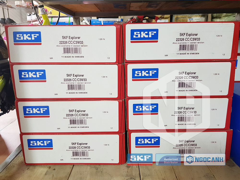 Vòng bi bạc đạn 22326 CC/C3W33 chính hãng SKF ⭐ Mua bán vòng bi bạc đạn SKF