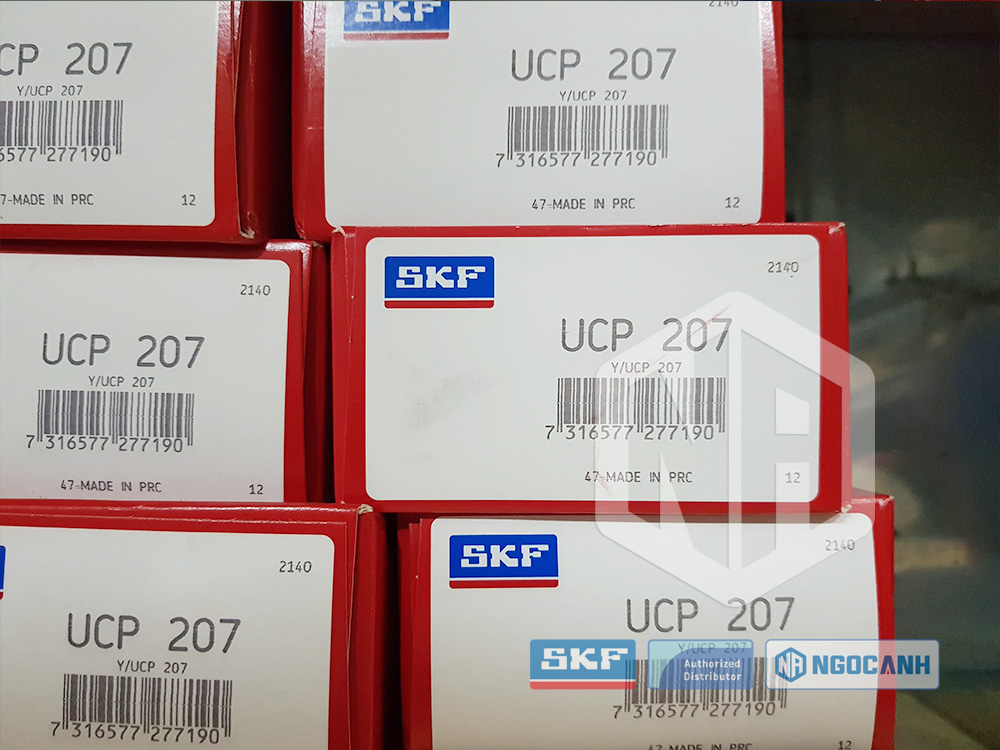 Gối UCP 207 chính hãng SKF ⭐ Mua bán vòng bi bạc đạn SKF